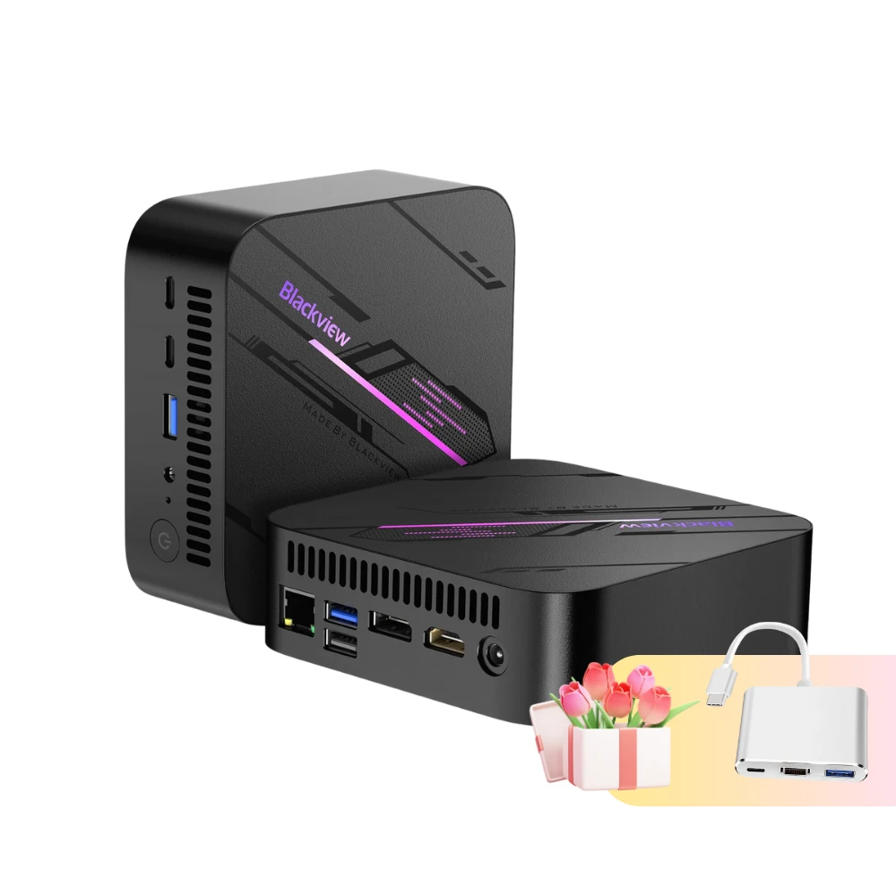 Blackview Mini PC MP100 Gaming | 16 GB RAM 512GB/1TB ROM - Blackview España